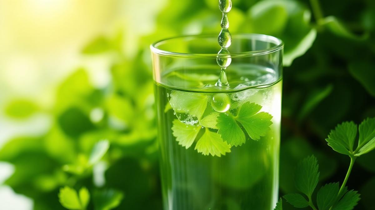Chlorophylle liquide : bienfaits, utilisation et avis
